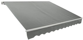 ROJAPLAST Markýza 2x1,5 m, více barev na výběr Barva: šedá
