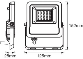 Ledvance - LED RGBW Reflektor SMART+ FLOOD LED/10W/230V IP65 Wi-Fi