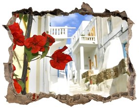 Wallmuralia Fototapeta díra na zeď 3D Mykonos Řecko 95x64 cm