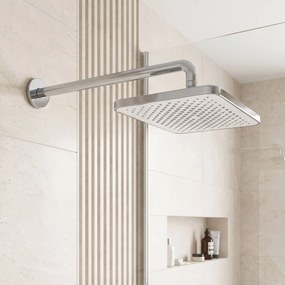 Rea Rea, obdélníková dešťová sprcha 380x210 mm, JS-032, chromová, REA-P0392