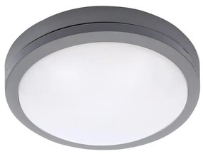 Brilagi - LED Venkovní stropní svítidlo LED/20W/230V pr. 23 cm IP54 antracit