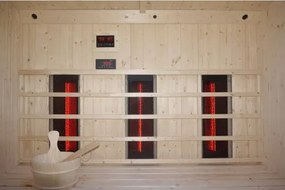 RAKOUSKÝ produkt - Venkovní kombinovaná sauna LAHTI 198x181,5x202,2 cm ( F30200 )