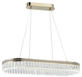 LED Stmívatelný křišťálový lustr na lanku THALIA LED/50W/230V 3000-6000K + DO