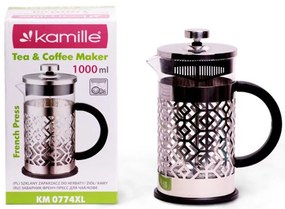 Konvička na čaj/kávu French Press 1000ml