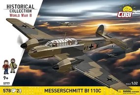 COBI 5777 Messerschmitt Bf 110C / Stavebnice / 578 dílků / 2 figurky /