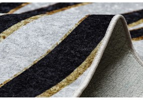 Kusový koberec Amada černokrémový 80x150cm