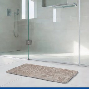 Světle hnědá z křemeliny koupelnová předložka 39x60 cm Dafni – Wenko