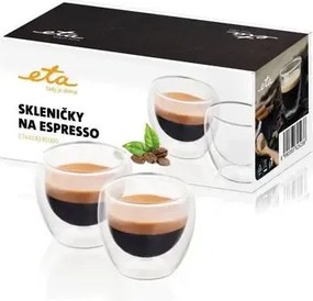 ETA 418191000 / Skleničky na espresso / 80 ml / 2 ks