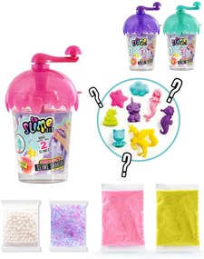 EP Line So Slime Shaker kelímek kreativní set výroba slizu se třpytkami 3 barvy ssc243