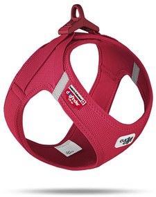 CURLI Postroj pro psy se sponou Air-Mesh Red XS, 3-5 kg