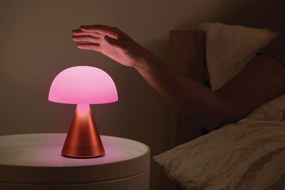 Led lampa Mina Audio s bluetooth reproduktorem L zlatá