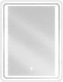 Mexen Zusa osvětlené koupelnové zrcadlo 60 x 80 cm, LED 6000K, anti-fog - 9808-060-080-611-00