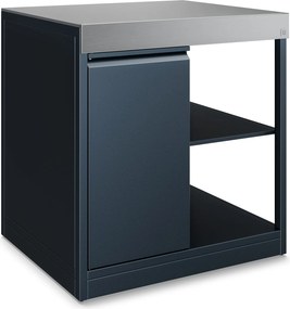Klarstein WaldChef kuchyň venkovní | Kuchyňská skříň | Nerezová pracovní deska | Odolná vůči povětrnostním vlivům | 90 x 90 cm
