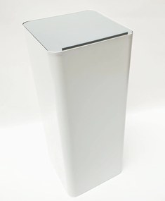 Odpadkový koš na tříděný odpad Caimi Brevetti Centolitri W,100 L,šedý,plné víko