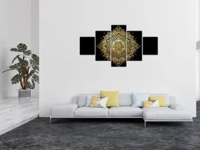 Obraz - Mandala bohatství (125x70 cm)