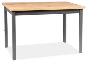 Jídelní stůl Adams 120 x 68 cm / Dub Lancelot / Atracit