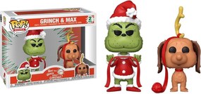Funko pop! 2 pack books how the grinch stole christmas! grinch & max
