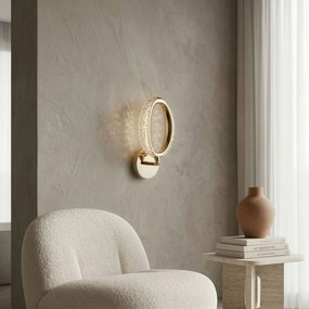 Toolight Rea, NÁSTĚNNÉ LED SVÍTIDLO G174-W GOLD, OSW-07818