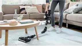 BOSCH BCS711PET černá / Aku tyčový vysavač / 18V / 0.3l / provoz až 40
