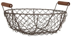 Sada 3 drátěných košíčků Filaire – 27 / 24 / 21 cm