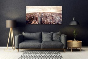 akrylový obraz Město Krajina 120x60 cm