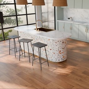 TARKETT PVC podlaha - lino Topaz 70 Swan Russet - hnědé dřevo ŠÍŘKA: 3 m, POUŽITÍ: Zátěžové
