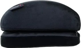 AROZZI Foot Rest Soft Fabric Velvet Black/ ergonomický polštář pod noh