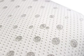 DREAMPUR Anatomický polštář DREAMPUR® z latexové pěny Grey Dots MAXI 40x70 cm
