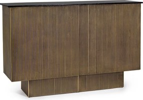 Kuchyňský ostrůvek s deskou z mangového dřeva 40x160 cm Virat – Bizzotto