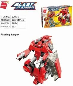 Qman Blast Ranger 3305 sada 4 kusů / Stavebnice / 644 dílků / od 6 let
