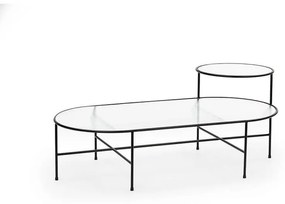 Konrefenční stolek nix černý 126 x 66 MUZZA