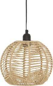 Visící lampa CAREN se stínítkem z pleteniny, Ø 24 cm