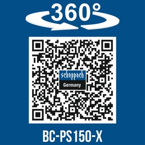 Scheppach BC-PS150-X 20V IXES - akumulátorová prořezávací pila (bez akumulátoru a nabíječky)