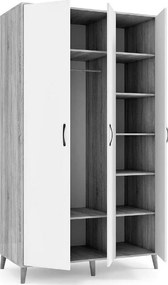 Casarredo - Komfort nábytek Šatní skříň 3D TARIA wotan/antracit
