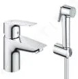 Grohe Start Edge - Umyvadlová baterie s bidetovou sprškou, chrom 23773001