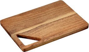 Prkénko na krájení CUTLY 28x19 cm z masivu hnědé