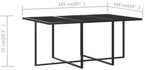 vidaXL Marketos 7dílný zahradní jídelní set s poduškami polyratan šedý