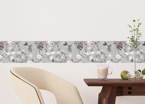 Samolepící bordura na zeď Pastelová Zahrada | 5 m x 13.8 cm | DWB8469
