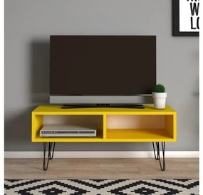 Žlutý TV stolek Fiona