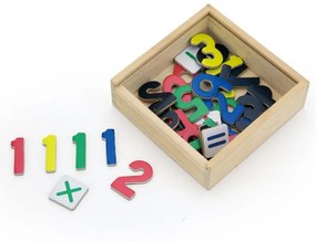 50325 Sada dřevěných magnetek - učíme se matematiku
