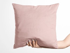 Biante Sametový povlak na polštář Velvet Brick SVB-204 Pudrově růžový 35 x 45 cm