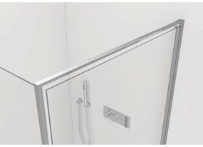 Cerano Porte, 1-křídlé sprchové dveře 100x195 cm, 8mm čiré sklo, chromový profil, CER-CER-413480