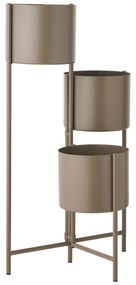 House Nordic Květináč na tři květiny FLOWERPOT hnědý