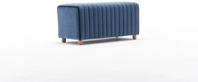 Atelier del Sofa Taburet Mabel Puf - Blue, Modrá