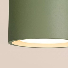 Sollux Lighting Stropní svítidlo MODO 3 olivově zelené GX53