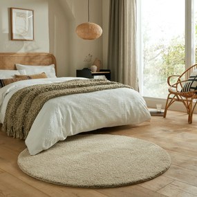 Flair Rugs koberce Kusový koberec Snuggle Natural kruh - 180x180 (průměr) kruh cm