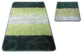 Sada koupelnových koberečků Montana 01 zelená