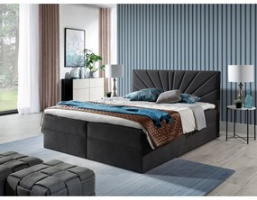 Kontinentální postel Borneo 4, Rozměr postele: 160 x 200 cm, Barva:: Kronos 27