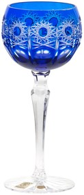 Sklenice na víno Petra, barva modrá, objem 190 ml