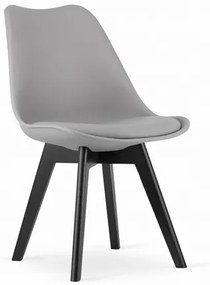Židle MARK - černá/šedá